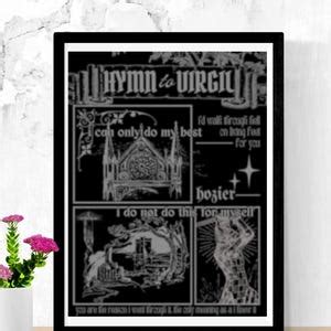 Printable Hozier Hymn To Virgil Poster Wall Art Etsy