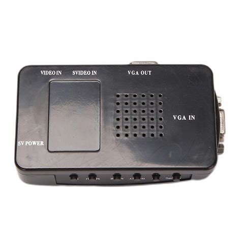 Av To Vga Adapter Rca Vga Converter Pc Rca Composite S Video Av Input