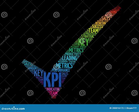 KPI Key Performance Indicator Stock Illustration Illustration Of Indicator Concept