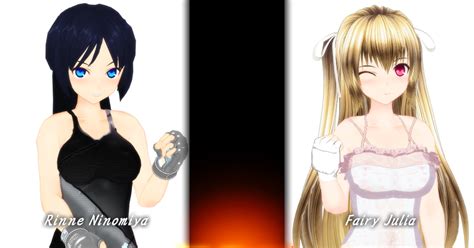 3dカスタム少女 シングルマッチ 二宮燐子 Vs フェアリー・ジュリア Heat Worldのマンガ 女子プロレス キャットファイト