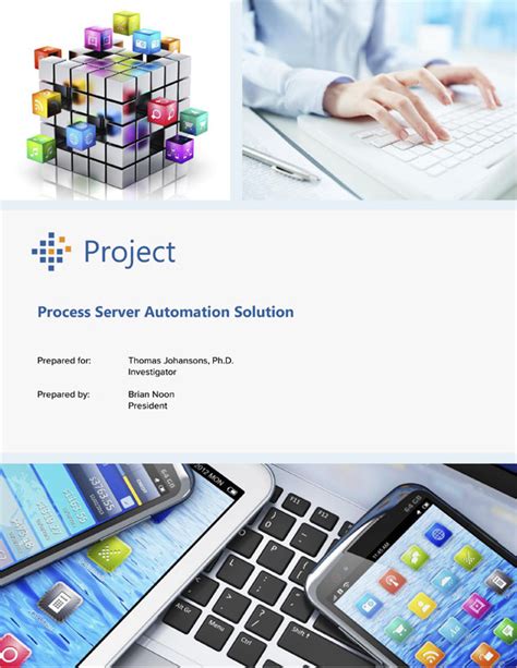 Software Automation Sample Proposal Downloadable Template