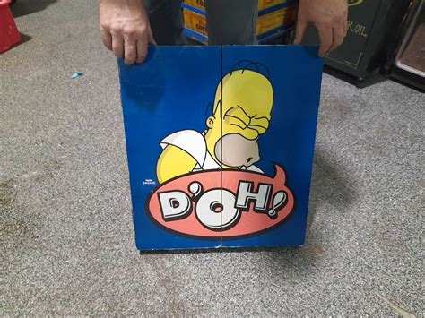 Lot 59 Homer Simpson Dartboard