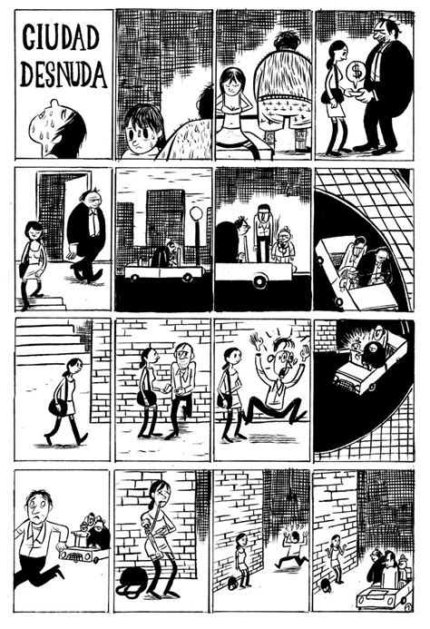 CIUDAD DESNUDA Viñetas de Brais Rodríguez Comics Character Art
