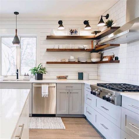 25 Corner Shelves Ideas To Improve Kitchen Storage And Look