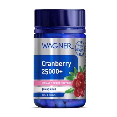 澳洲 Wagner 蔓越莓 超濃縮囊 25000mg 大容量 90粒 蝦皮購物