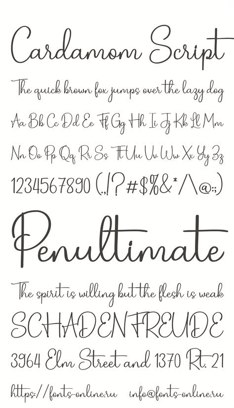 Cardamom Script Font