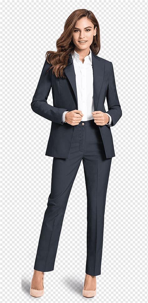 바지 정장 의류 바지 정장 비즈니스 바지 유행 여자 사업 Png Pngwing