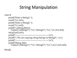 C PROGRAMS SARASWATHI RAMALINGAM PPT