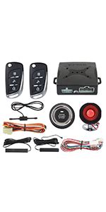 Amazon Com EASYGUARD EC Smart Key RFID PKE Car Alarm System Passive Keyless Entry Remote