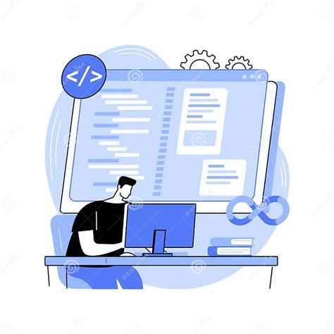 Collaborative Framework Isolated Cartoon Vector Illustrations Stock
