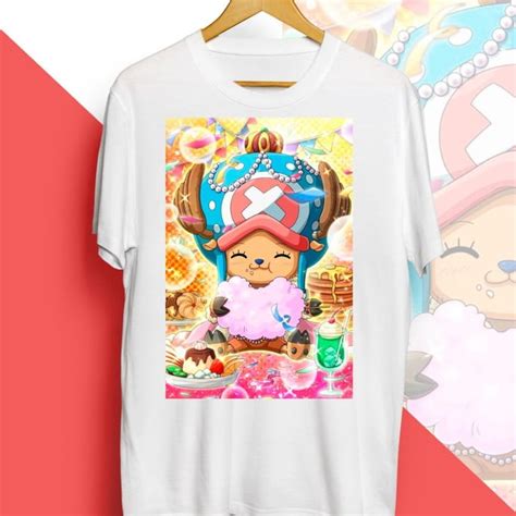 Camiseta Chopper Cotton Candy One Piece Elo7 Produtos Especiais