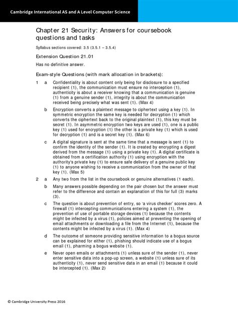 Ch 21 Answers Pdf Public Key Cryptography Key Cryptography