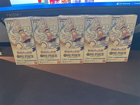 OP One Piece Booster Box Hobbies Toys Toys Games On Carousell
