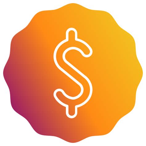 Dollar Symbol Generic Gradient Fill Icon