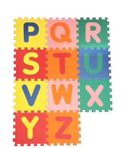 Tapete Piso Fomi Fomy Foamy Infantil Letras Numeros 30 Cm 474 En