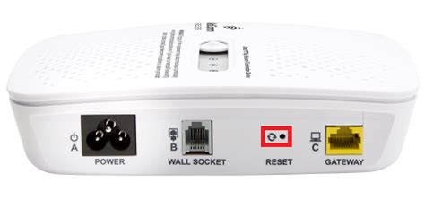 Reset NBN FTTC Device Networks