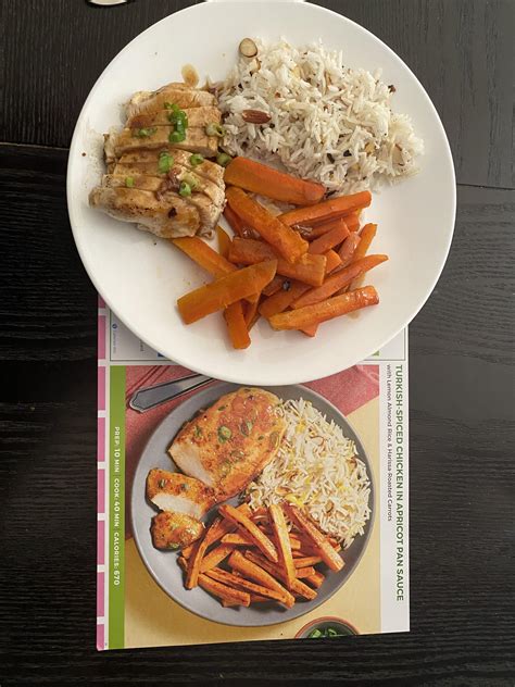 Turkish Spiced Chicken In Apricot Pan Sauce R Hellofresh
