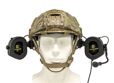 Earmor M16 Gehörschutz Rail Mount Kit Für Mark3 Zu Arc Rails Aktiv