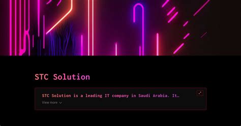 STC Solution