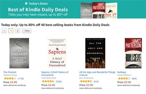 Up To 80 Off 40 Best Selling Kindle EBooks Today Only The EBook