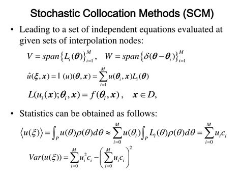 PPT Non Intrusive Stochastic Uncertainty Quantification Methods Don Zhang PowerPoint
