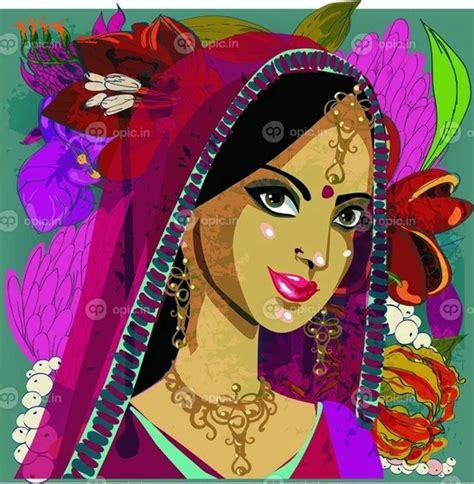 خرید و قیمت دانلود عکس دختر زیبا هندی با گلهای عجیب و غریب ترب