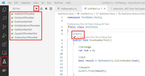 Unit Test Using XUnit In NET Core