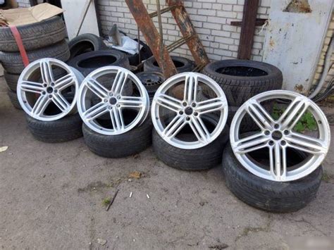 Audi A8 A7 литые диски r20, 20", 1 шт, 5x112, 15,00 кг. литой, 66,6 мм ...