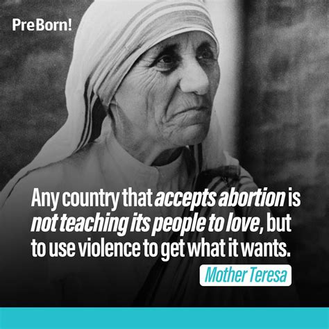 Preborn Mother Teresa Was Right Prolife
