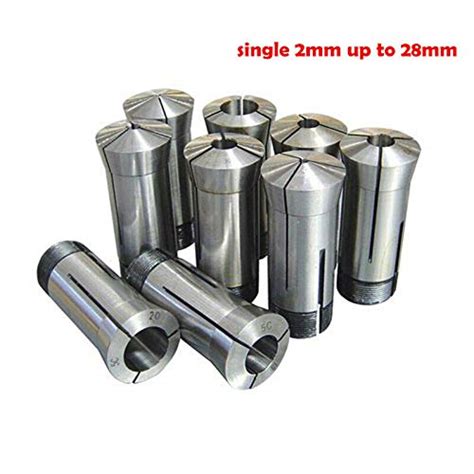 Collets Round Milling Lathes Collet Chucks Metric Size 22mm Bigamart