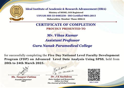 Lifelonglearning Facultydevelopment Professionalgrowth Vikas Kumar