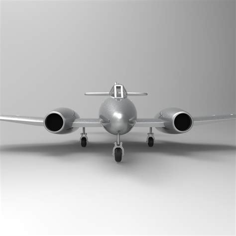 Gloster Meteor Clasic 3d Model Cgtrader