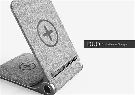 Duo Dual Wireless Charger Behance