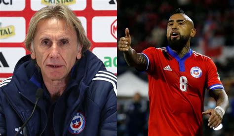 A Ricardo Gareca le preguntaron por Arturo Vidal y así reaccionó