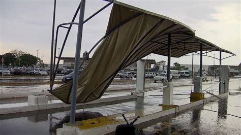 Vídeo Chuva Volta A Causar Estragos No Df Df2 G1