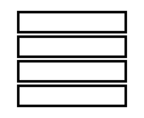 Rectangle Geometric Shape Outline Collection Symbol Element Graphic Design Illustration 48721274