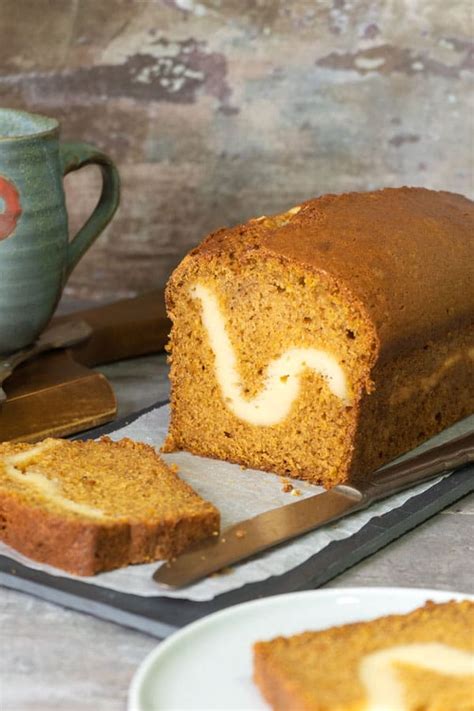Cream Cheese Filled Pumpkin Bread Loaf El Mundo Eats