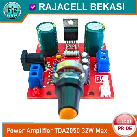 Jual Amplifier Tda2050 32w Max Audio Sound Power Amplifier Mono Hi Fi
