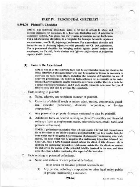 Pdf Procedural Checklist Dokumen Tips