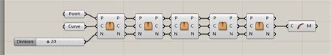 Gh如何找到一个点在另一条曲线上的切线点？ Grasshopper Rhino3d 中文讨论区