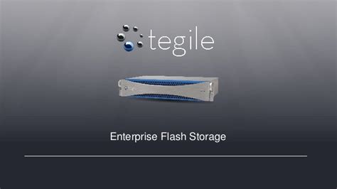 Tegile Enterprise Flash Storage