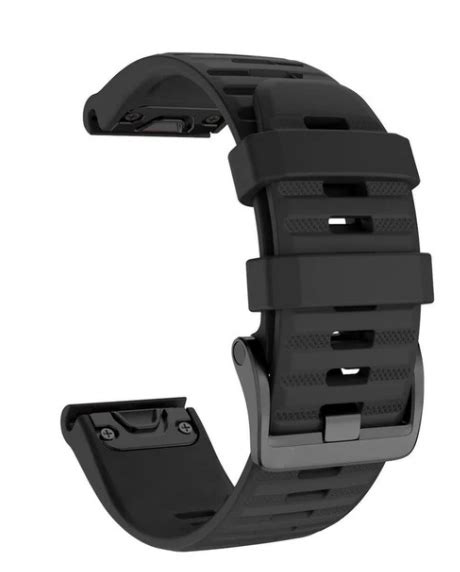 Pulseira de Silicone Cor Única 26mm Garmin Fênix 8x 7x 6x 6x Pro 6x Sapphire 5x 5x Sapphire 5x