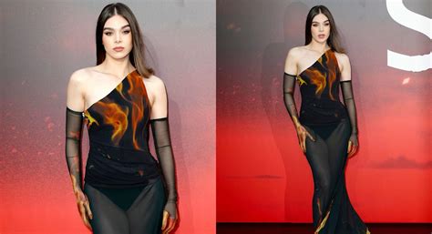 Hailee Steinfeld Gets Fiery In Dramatic Robert Wun Dress At ‘sinners