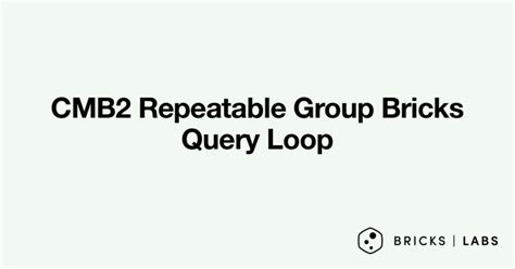 Query Loop Bricks Tutorials