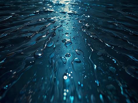 Premium Photo Beautiful Wallpaper Of Water Simulation