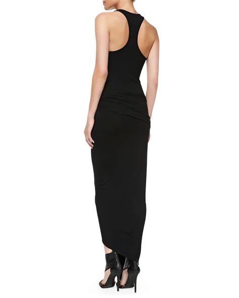 Young Fabulous And Broke Sassy Jersey Ruched Maxi Dress In Black Lyst