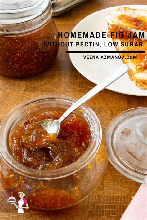 Fig Jam A Delicious And Easy Homemade Recipe No Pectin Veena