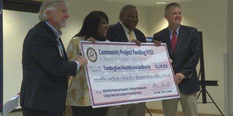 Us Representative Terri Sewell Announces Major Federal Funding For