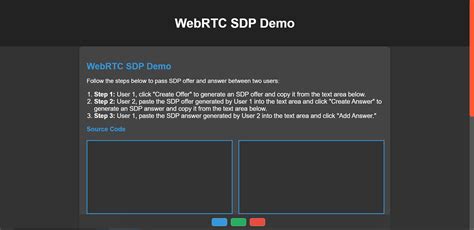 Github Prateek271webrtc Sdp Handshake