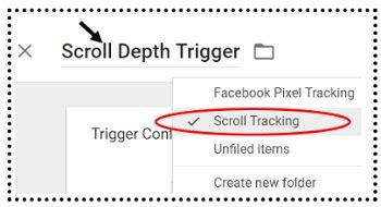 Scroll Depth Tracking In Google Tag Manager Tutorial Optimize Smart